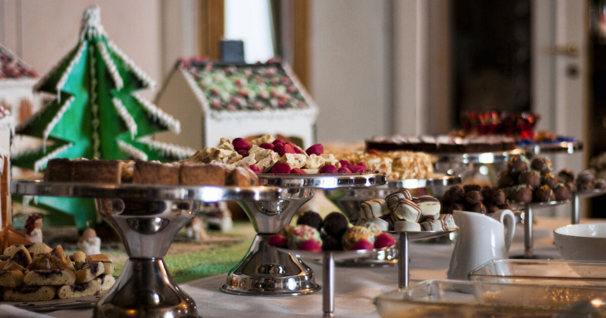 Julbord på herrgård nära Uppsala - Gimo Herrgård